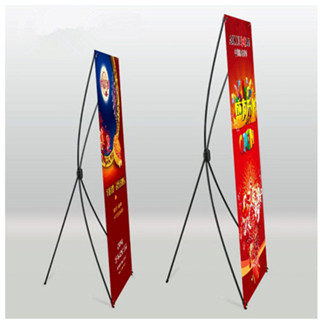 Tarpaulin Standee Tarp Stand Durable X Banner Stand 60cm x 160cm (2ft x ...