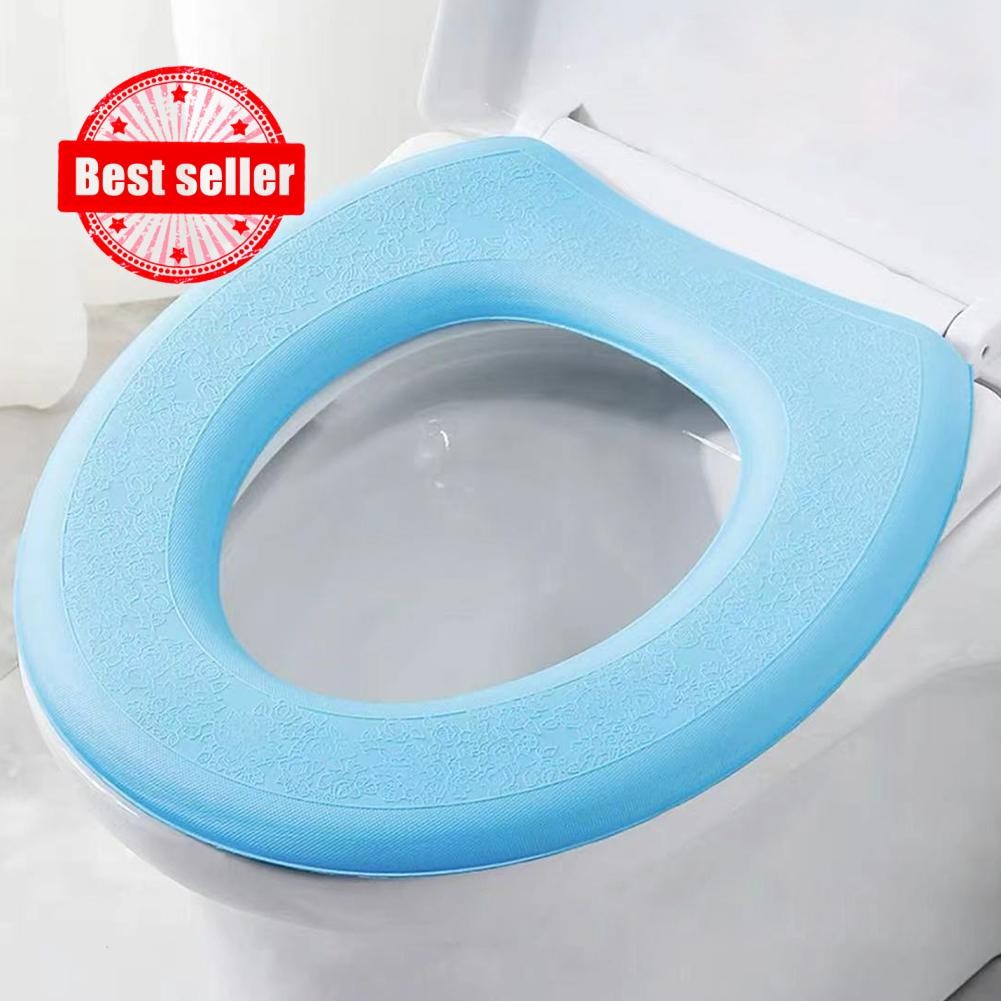Toilet Mat Waterproof Foam Toilet Mat Thickened Paste Seat Toilet ...