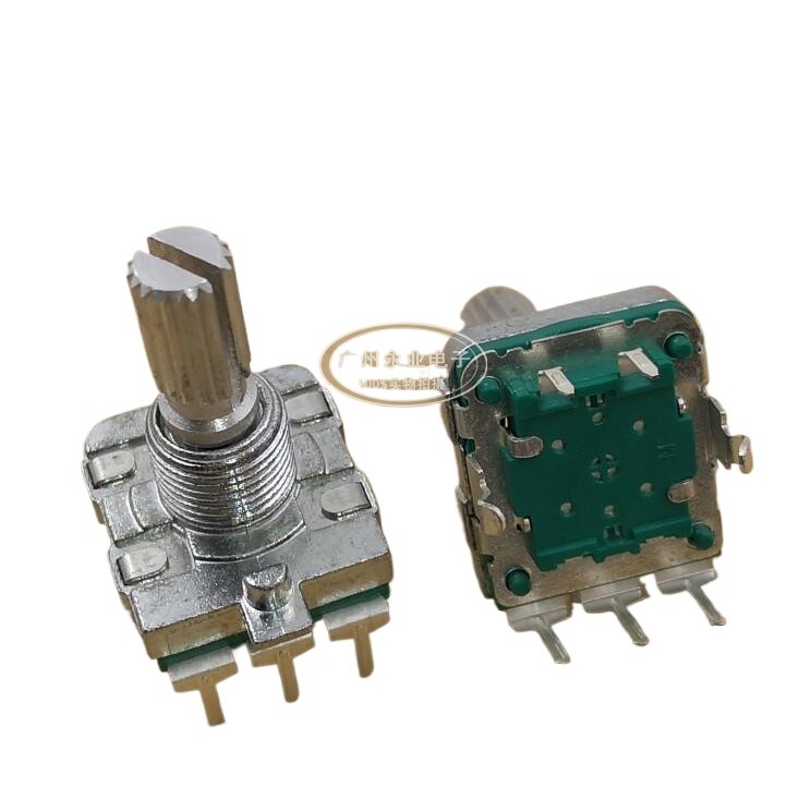 EC16 360-degree rotary encoder with switch 5-pin sound digital pulse potentiometer 24 bits ...