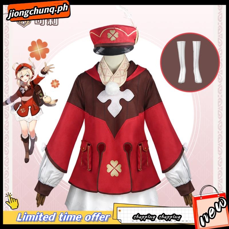 COD Game Genshin Impact Cosplay Costume Klee Cosplay Costume Full Set ...