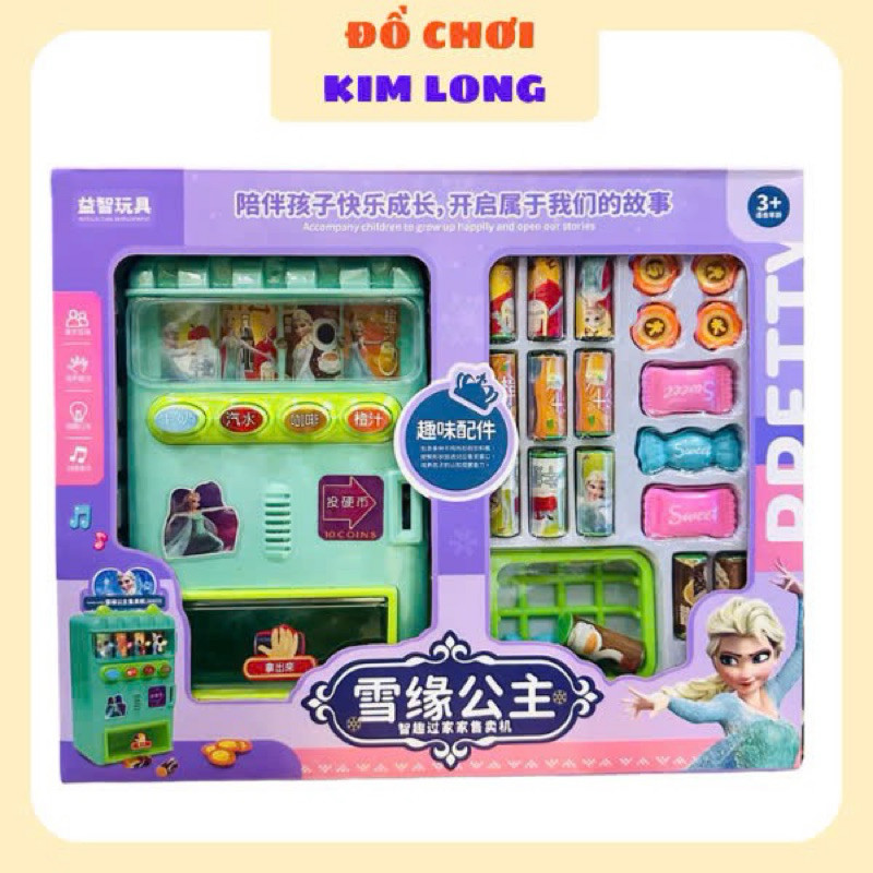 Real photo Water vending machine shaped like Kitty - Elsa - peppa Pig ...