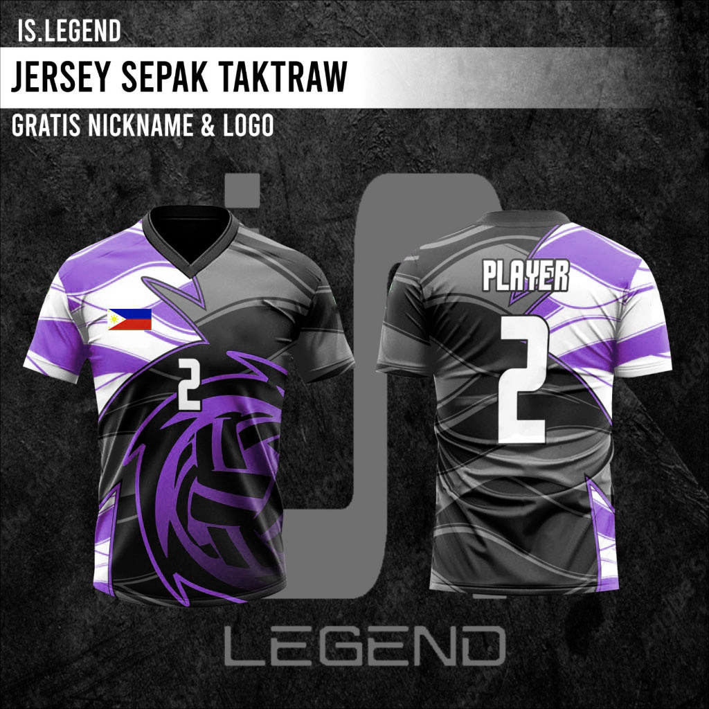 (READY STOCK ) 2024 NEW STL SEPAK TAKRAW JERSEY Size XS-XXXL Unisex 3D ...