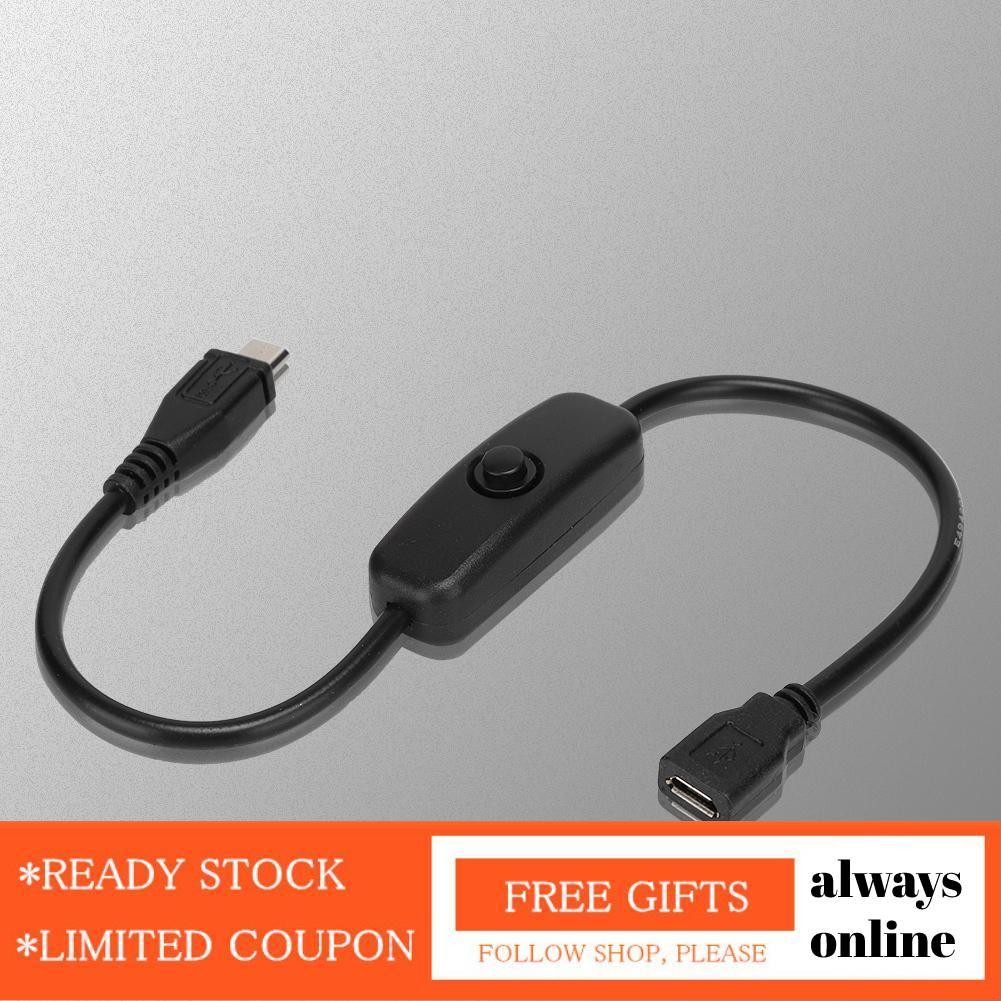 Alwaysonline With 501 Button Switch Desktop Cable Micro USB Female To ...