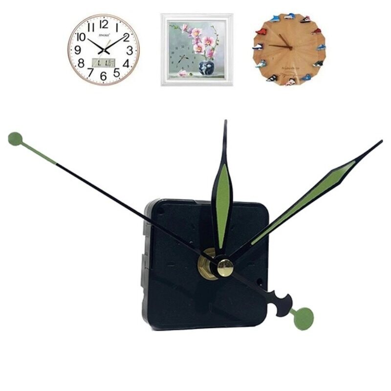 Night Light Hanging Clock Hour Hand Sweeping Silent Movement Quartz ...