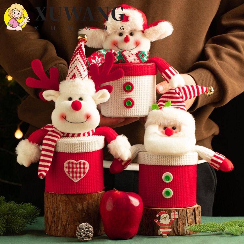 LACYESBZA Christmas Fruit Bag, Portable Christmas Eve Christmas Treat ...