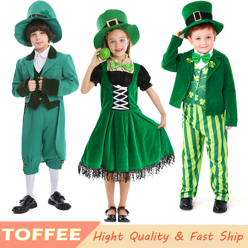 St. Patrick's Day Traditional Ireland Festival Irish Elf Cosplay ...