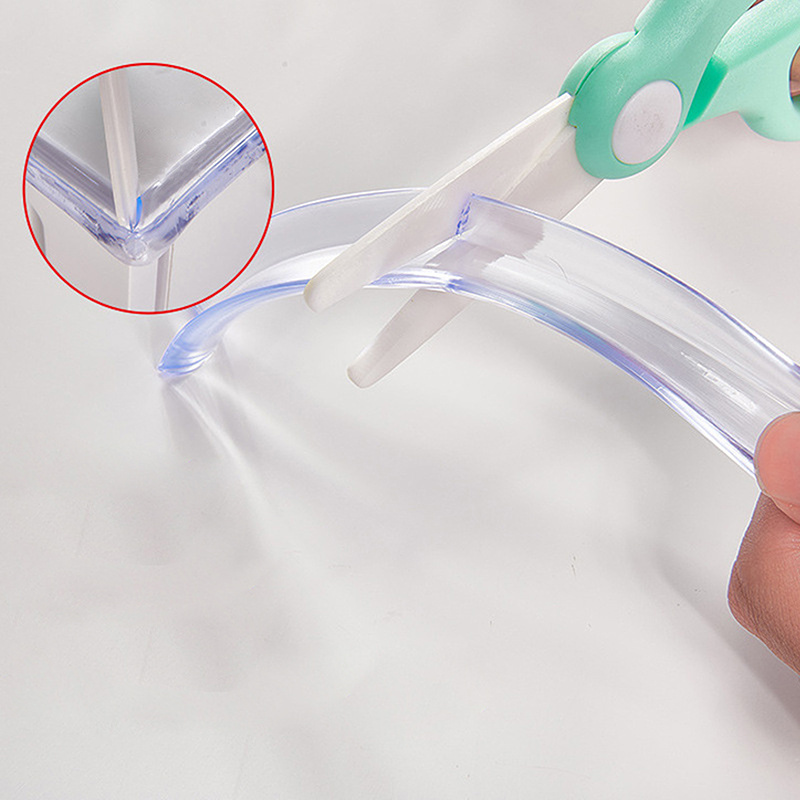Bettery 1M Soft Clear PVC Table Edge Furniture Guard Corner Protector ...