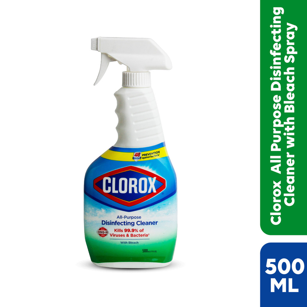Clorox All Purpose Disinfecting Cleaner with Bleach Spray - 500ml ...