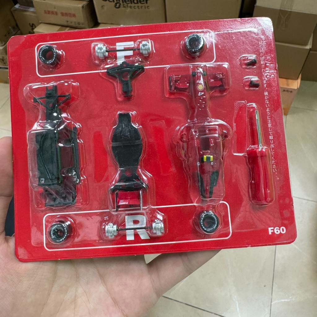 Jingshang Kyosho 1/64 Ferrari F60 No. 4 Red Red F1 Formula Car ...