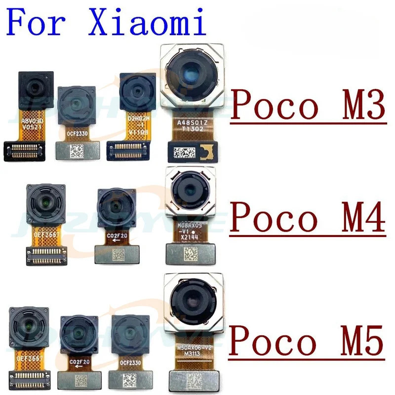Rear Front Camera For Xiaomi Poco M3 M4 M5 Frontal Selfie Facing Main ...