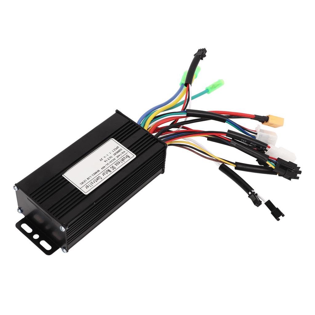 Electric Bike Controller Brushless Motor 24V 36V 48V 500W 750W 3 Mode ...