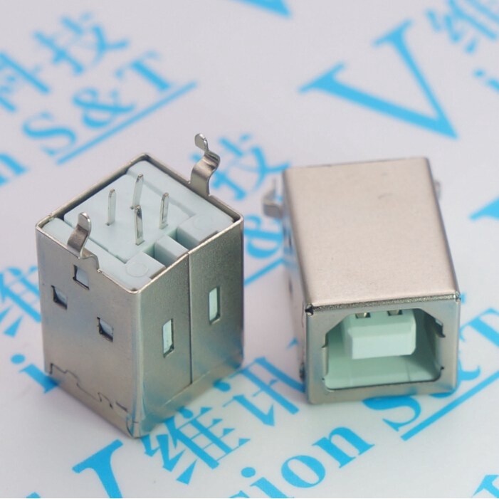 COD☆B Mother Vertical D Type D Port BF 180 Degree Square Port USB ...