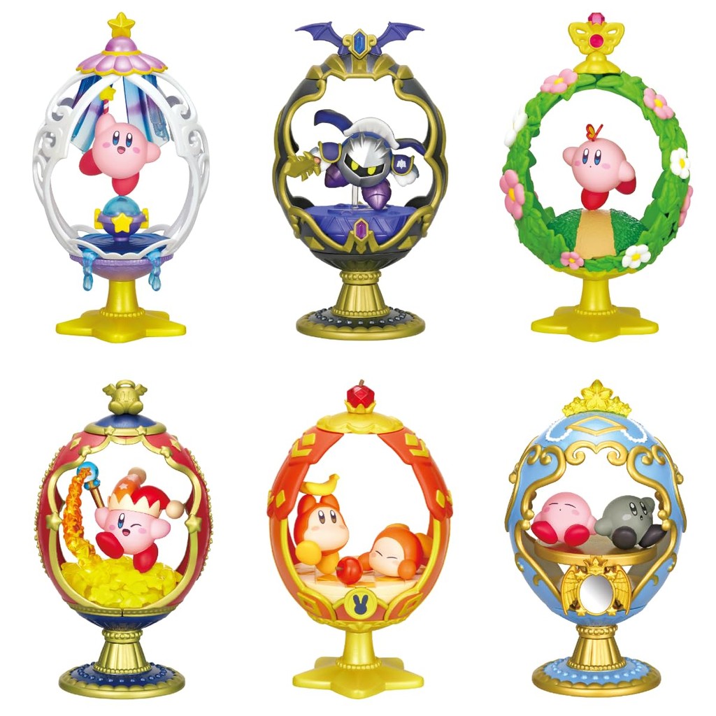 Re-ment Kirby of the Stars OVALTIQUE COLLECTION BOX (Full set) | Shopee ...