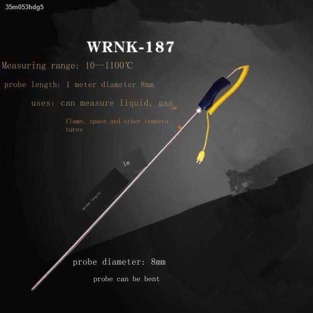 Multimeter temperature line temperature sample K-type thermocouple ...