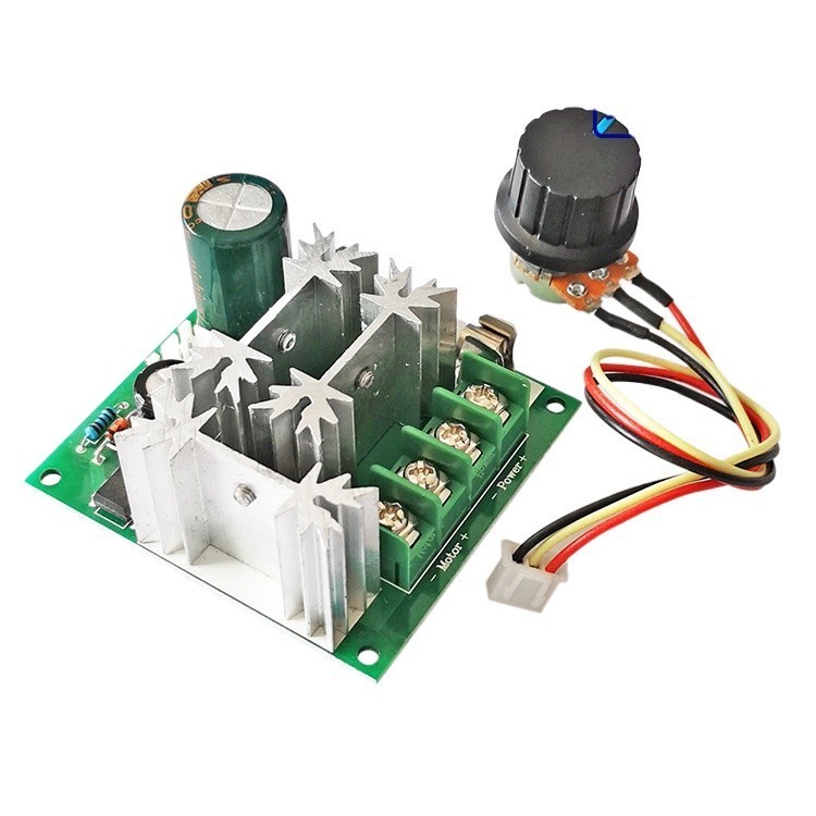 DC motor governor pump PWM stepless speed control switch 6-90V15A ...