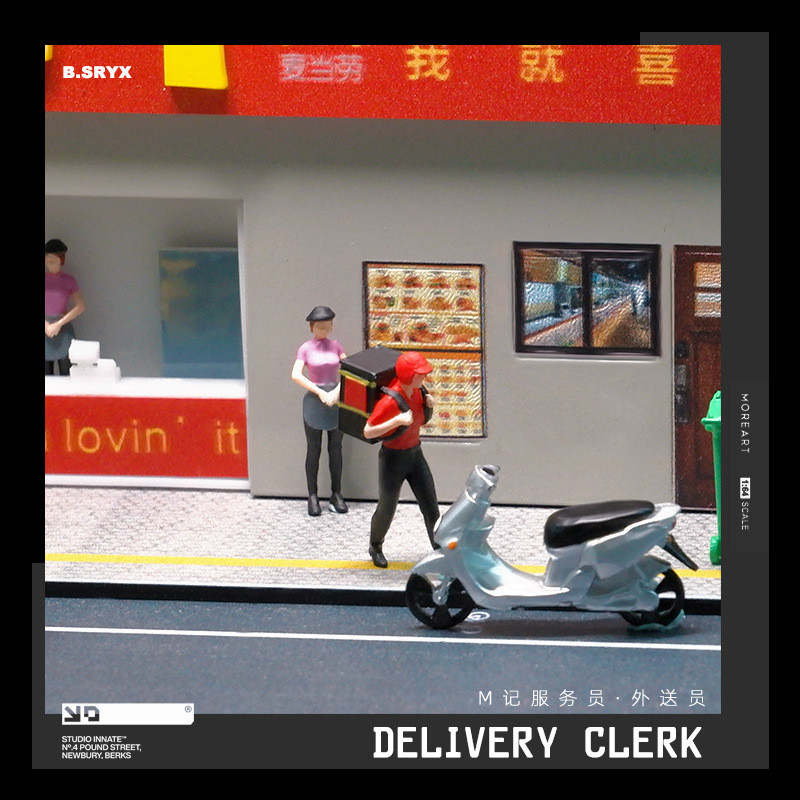 Scene Model (Source) 1 64 Scale Miniature Doll Model Miniature Villain ...