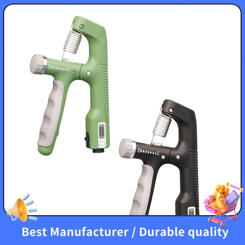 10-100Kg Adjustable Electronic Hand Grip Power Exercise Heavy Gripper ...