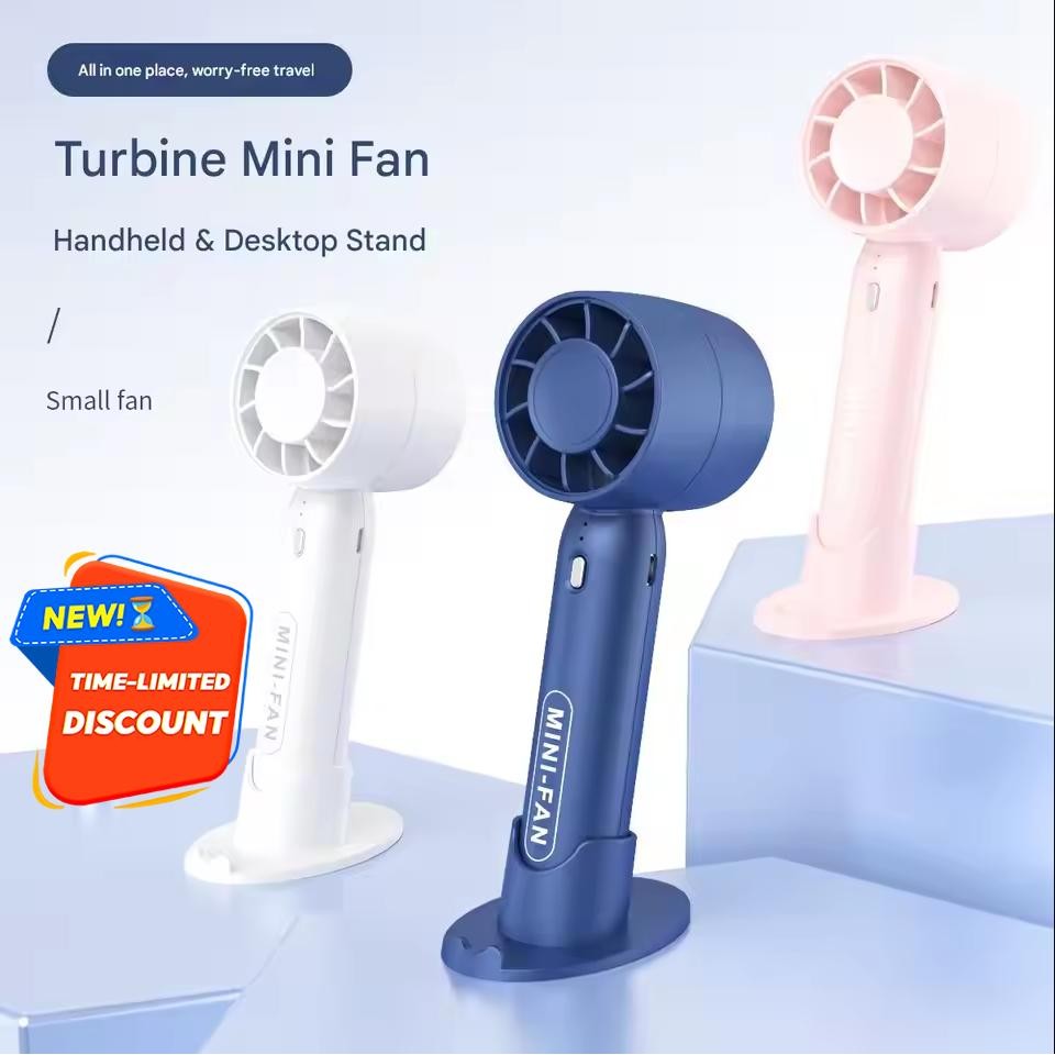 2025 New 400MAh Portable 3 Speeds Adjustable High Speed Fans Super ...