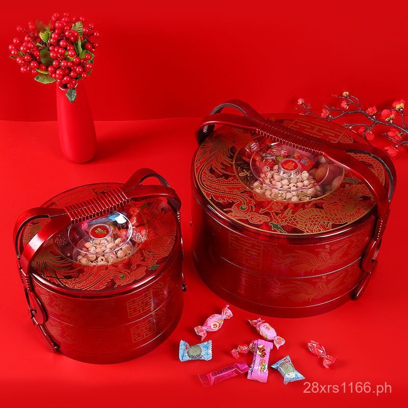 Chinese Style Wedding Supplies for Women, Handheld Box, Complete Dowry ...