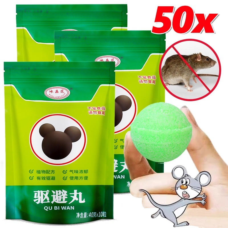 Natural Non-toxic Rat Repellent Mothballs - Powerful Rats Repeller ...