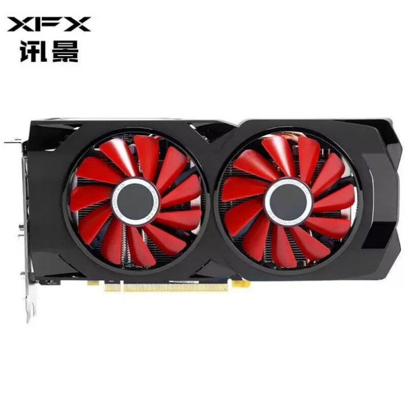 99新RX580 8G显卡XFX讯景588AMD Radeon RX 580 8G graphics card | Shopee ...