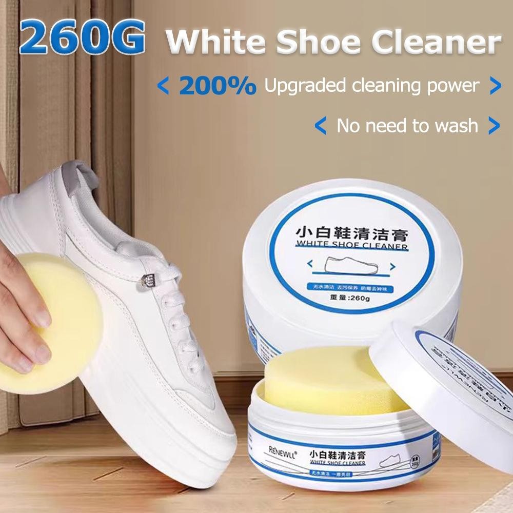 White shoes cleaner Shoes sole whitener Quick cleaning shoe care stain ...