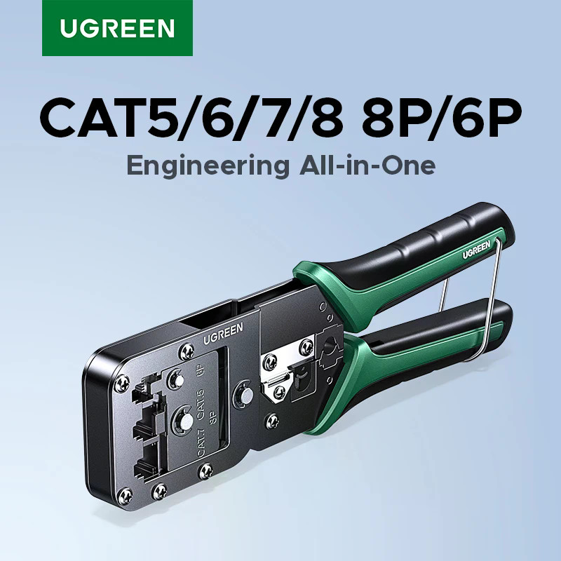 UGREEN RJ45 Crimper Tools Crimping Pliers for CAT5/6/7/8 8P/6P Ethernet ...