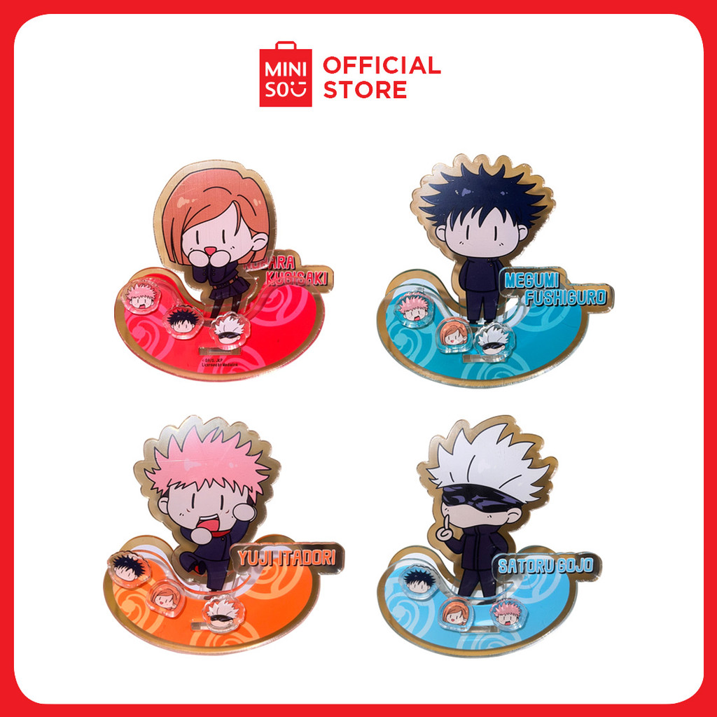 MINISO Jujutsu Kaisen Chibi Shaker Acrylic Stand | Shopee Philippines