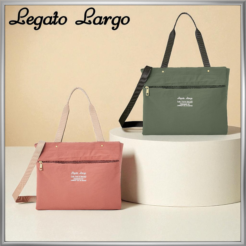 Legato Largo 2WAY Tote Bag Washable Lieto LT-U0061 for Women Olive and ...