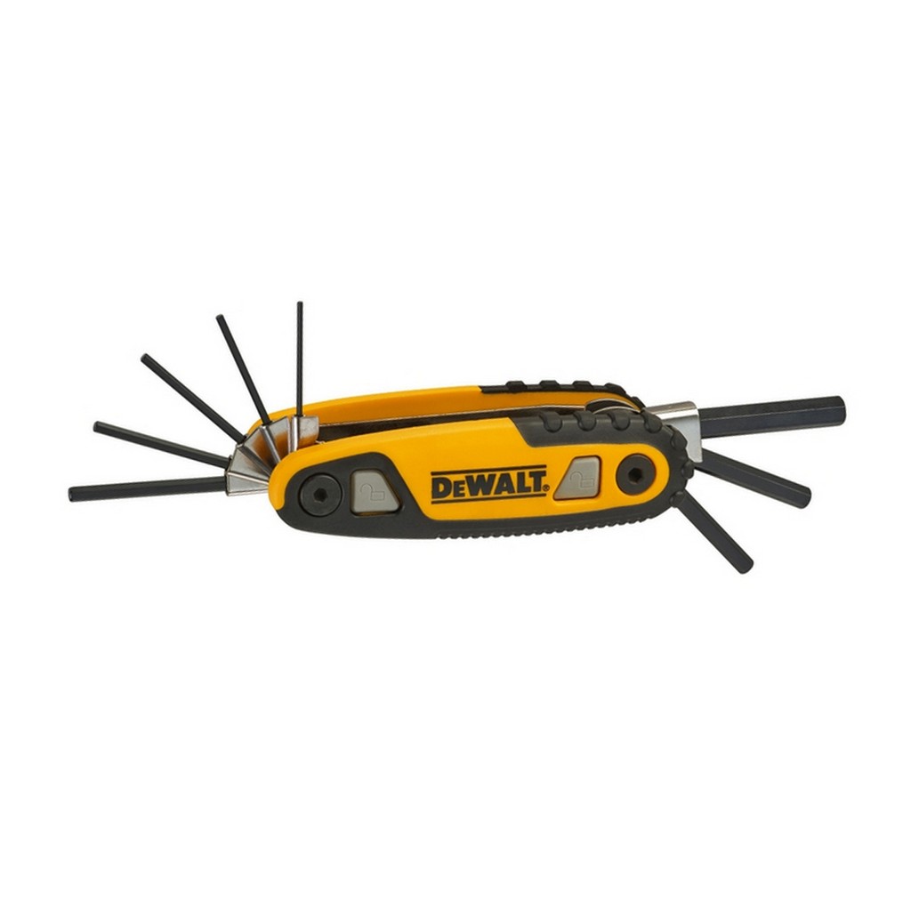 DEWALT Hexagon Wrench Set (8 Pieces/Set) Model DWHT0-70263 With Finger ...