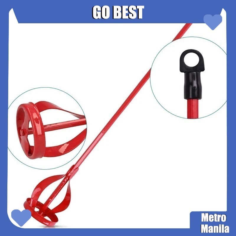 Hexagon Shaft Mud Mixer Drill Mixer Putty Powder Grouting Mortar Mixer ...