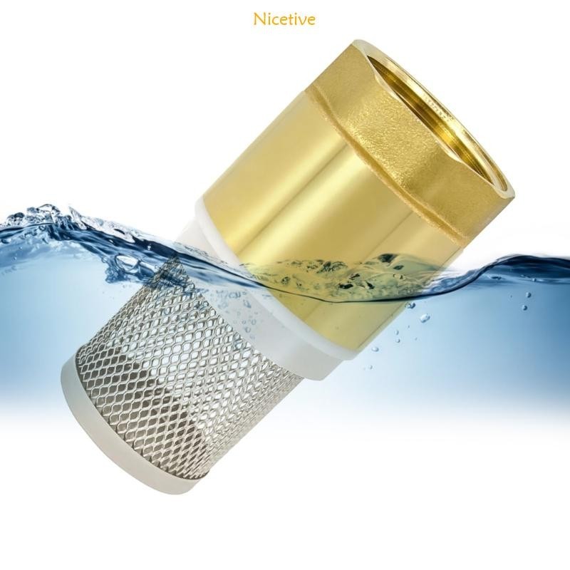 NICE Versatile Vertical Foot Valves with Filter Efficient Brass Valves ...