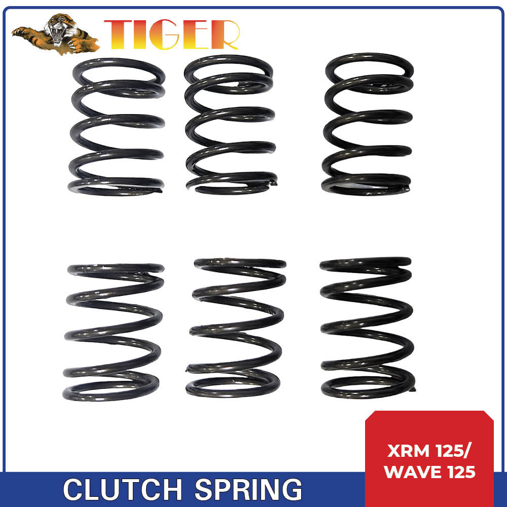 TIGER HONDA XRM 125/WAVE 125 Clutch Spring Set (6 pcs) | Shopee Philippines