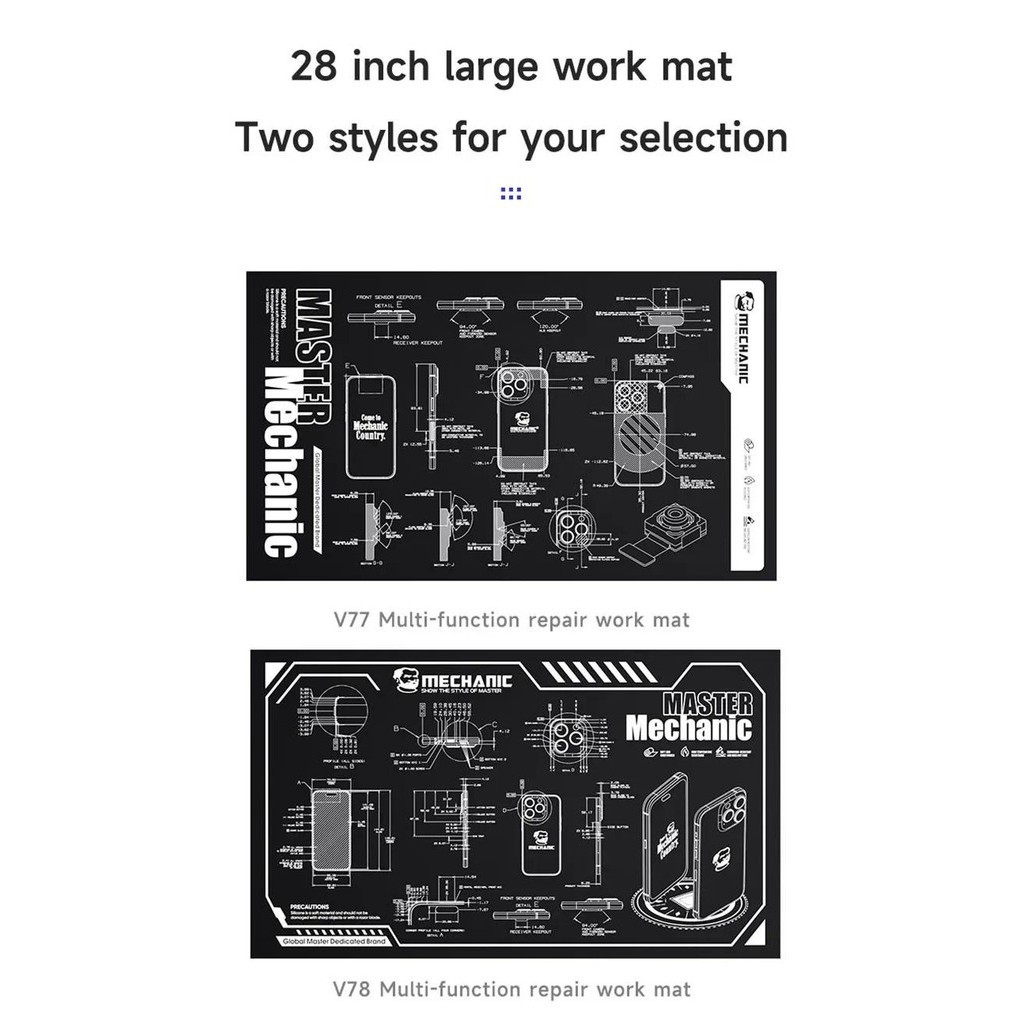 MECHANIC V77 V78 Multifunction Repair Pad Heat Insulation Mat for ...