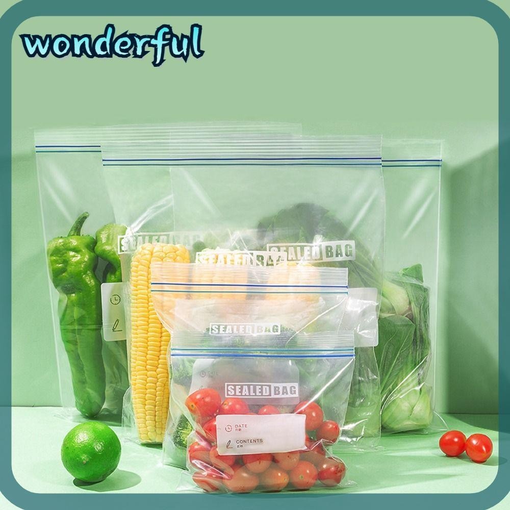 WONDER Food Preservation Bag, Refrigerator Storage Reusable Food ...