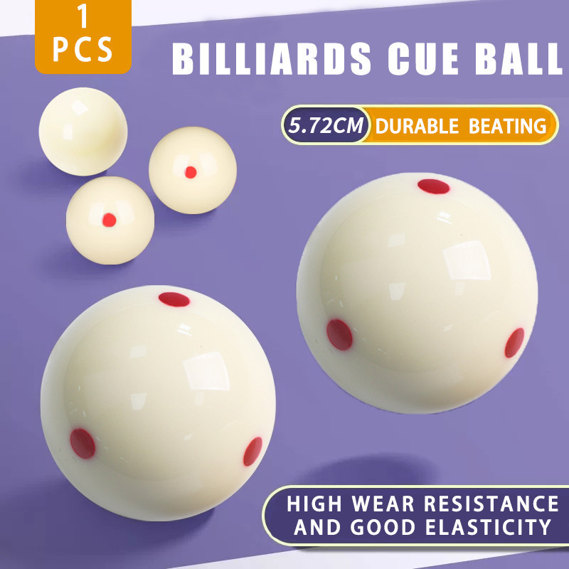 Cue Ball Original Billiards Ball Standard Cueball 6Red Dot 57.2mm for ...