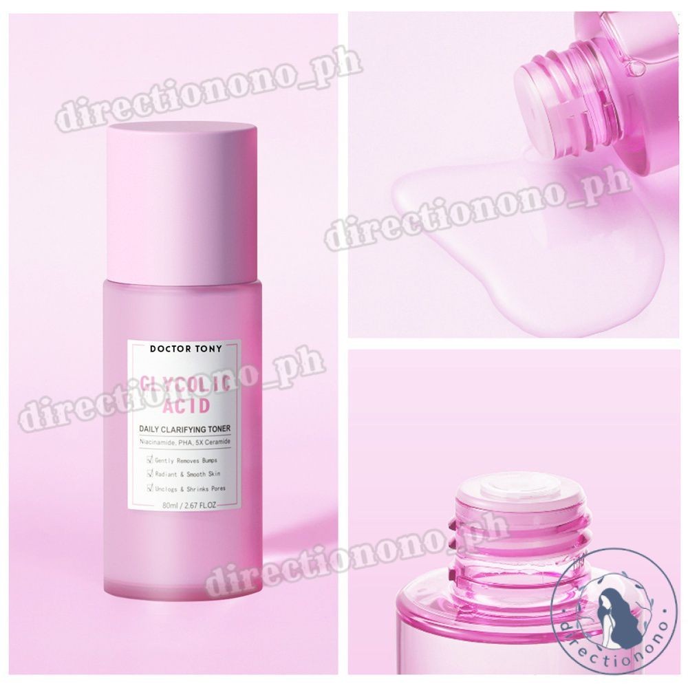 Doctor Tony Glycolic Acid Toner Moisturizing Softening Skin Care ...
