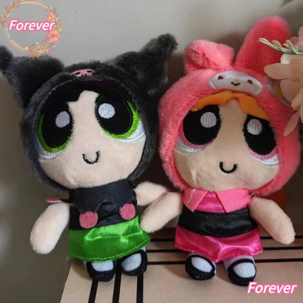 FOREVER Keychain, The Powerpuff Girls Popmart Keyring, Creative Cartoon ...
