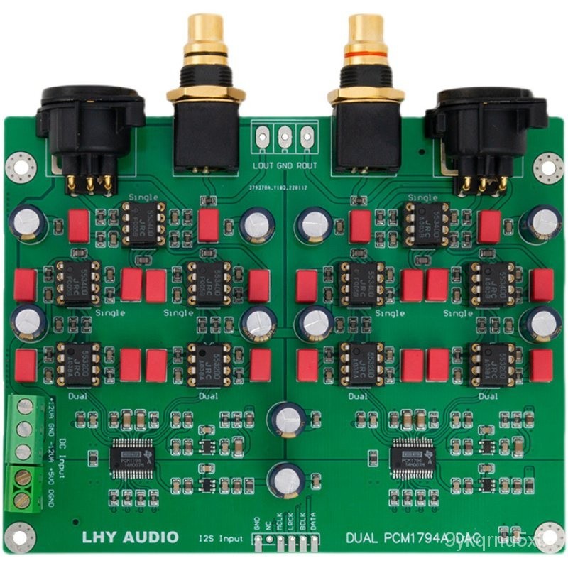RQNvarcher HIFI Dual PCM1794A DAC Audio 5532dd 5534dd Op AMP Decoder ...