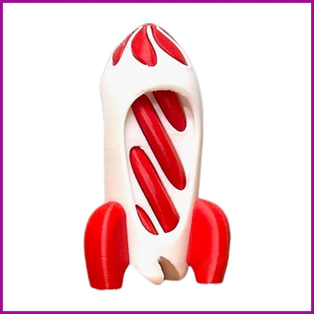 Space Rocket Toy Creative 3D Printed Space Rockets Small Funny Desktop ...
