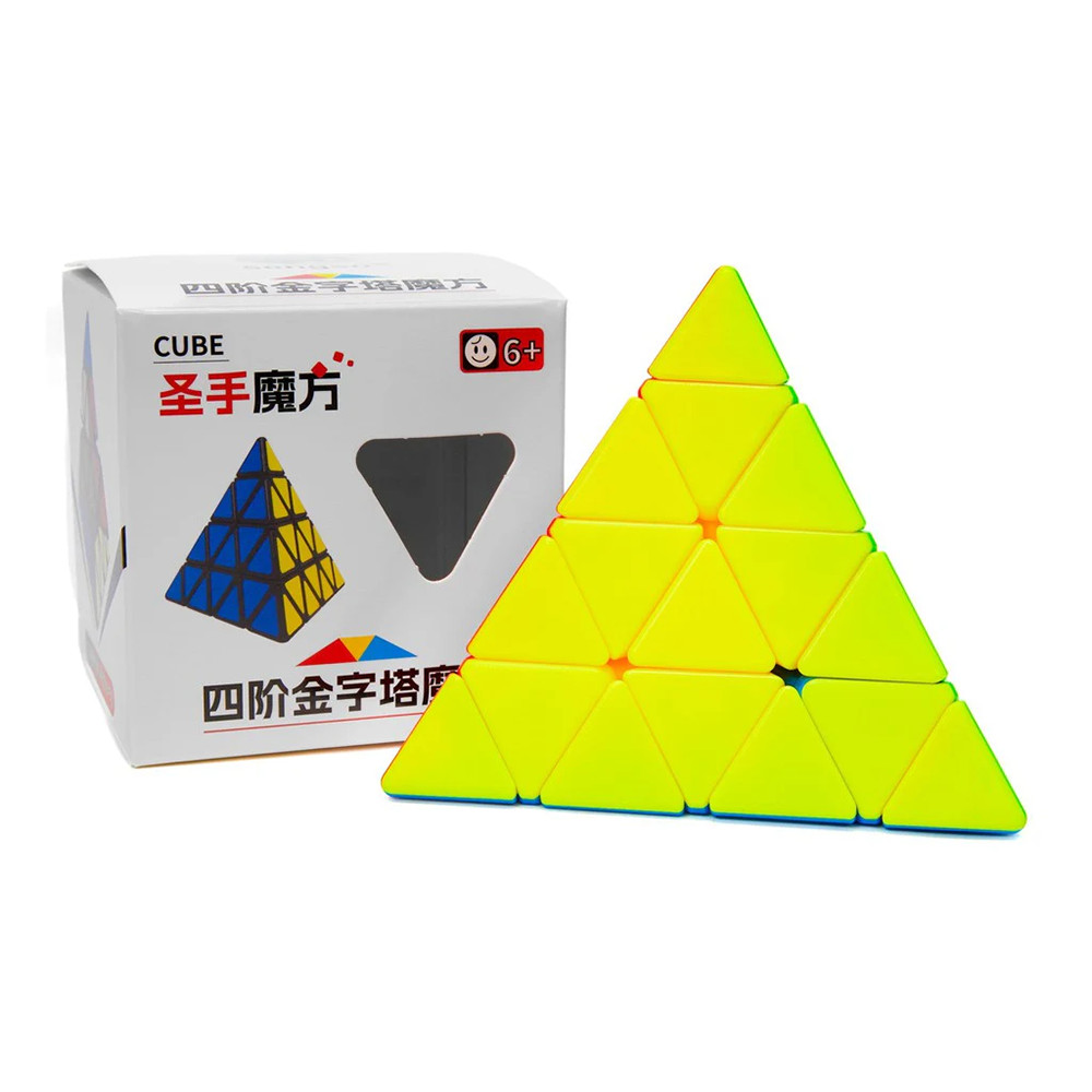 ShengShou Master Pyraminx 4x4 Cube Educational Pyramid 4x4 Puzzle Toys ...
