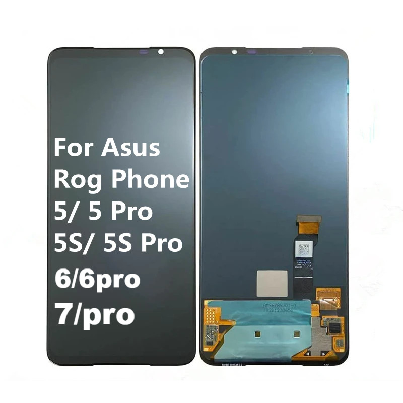 Original Used For ASUS ROG Phone 5 5Pro 5S 5S Pro 6 6Pro 7 7Pro LCD Display Touch Screen ...