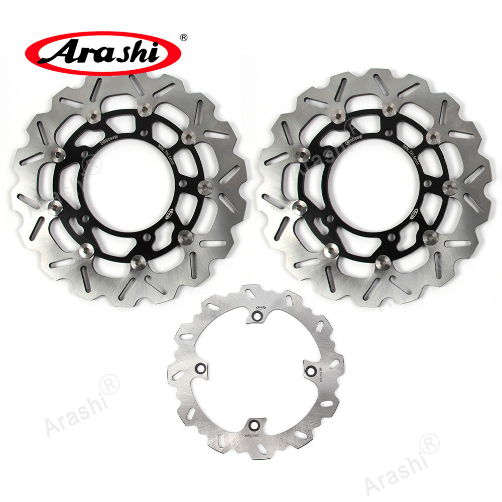 Arashi CNC Full Floating Front Rear Brake Disk Disc Rotors Set For ...