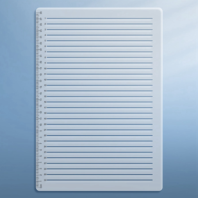 Line Drawing Ruler Plastic Rulers Horizontal Lines Measurement ...