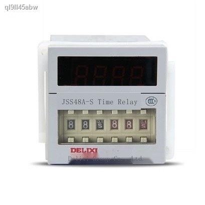 Delixi time relay JSS48A JSS48A-2Z JSS48A-S AC220V AC DC24V | Shopee ...