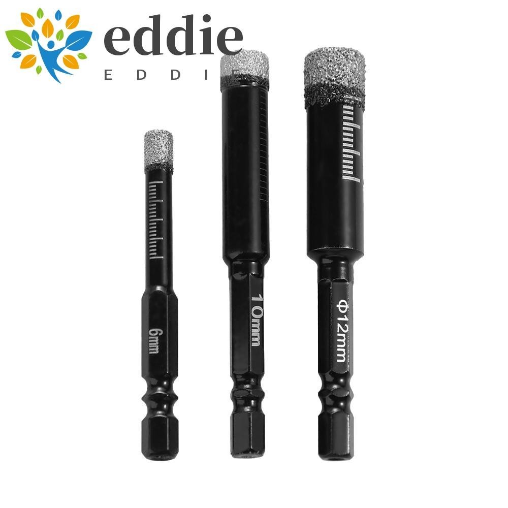 26EDIE Tile Drill Bit, Dry Granite Hole Opener, 6-16mm Hexagonal Shank Marble Diamond Coated ...