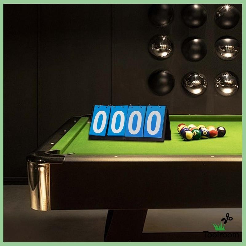 [ Tabletop Scoreboard 4 digits Portable Sports Scorekeeper Score Keeper ...