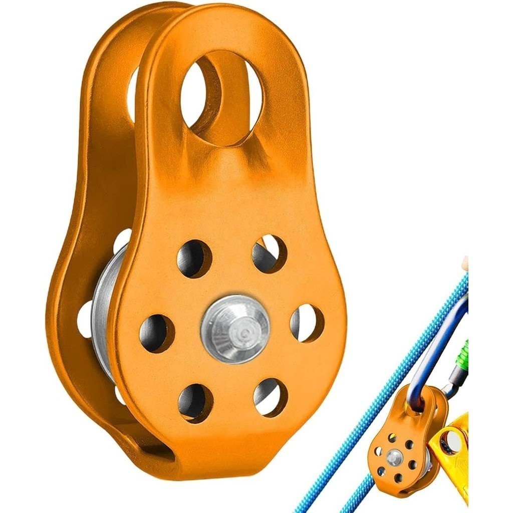 Rock Climbing Safety Pulley,Small Aluminum Rope Pulleys | Rescue And ...