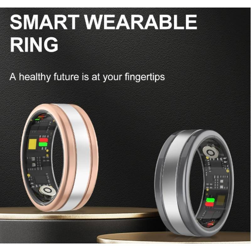 2024 New R18 Smart Ring heart rate blood pressure Blood oxygen sleep ...