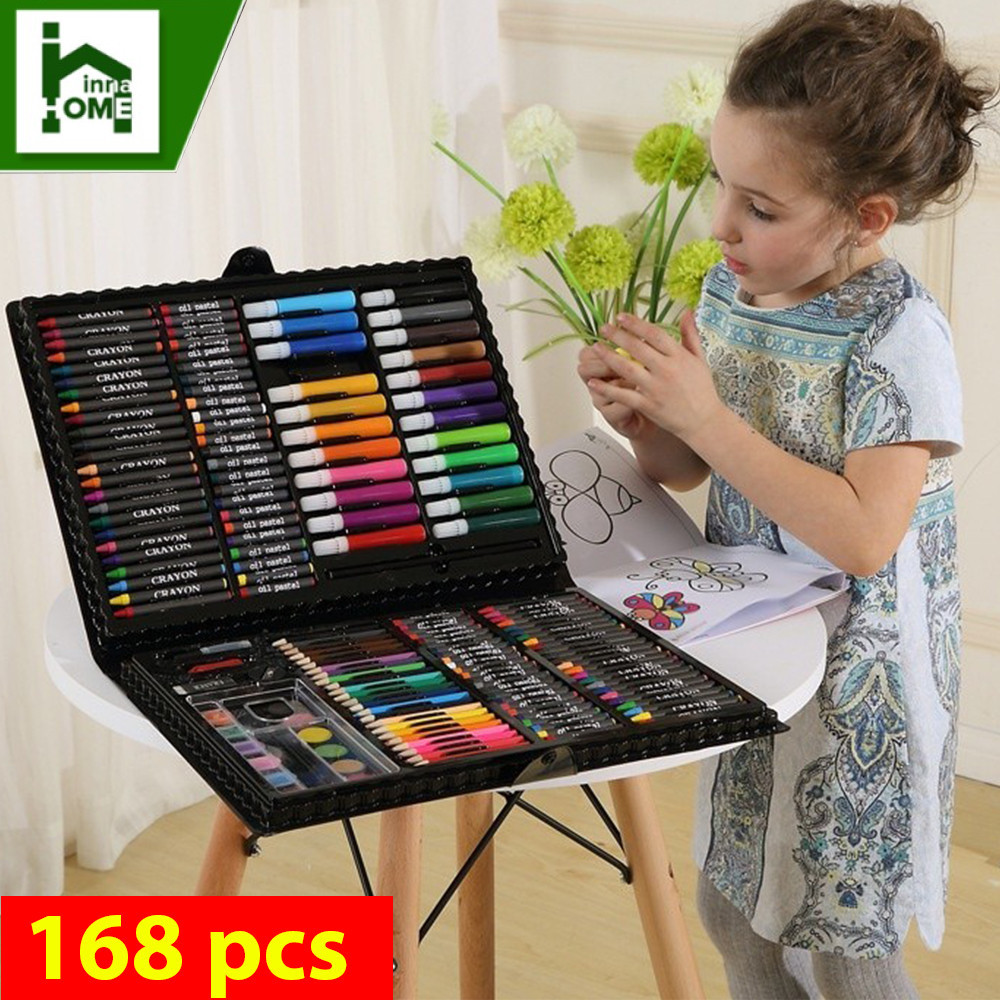 INNA Super Mega Art Coloring Set Crayons Color Pastel Art Supplies ...